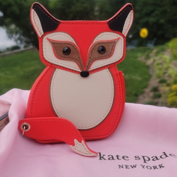 kate spade | Accessories | Kate Spade New York Blaze A Trail Fox Coin ...